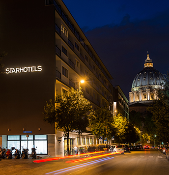 Starhotels Michelangelo Rome, 4 star hotel in Rome near Vatican City
